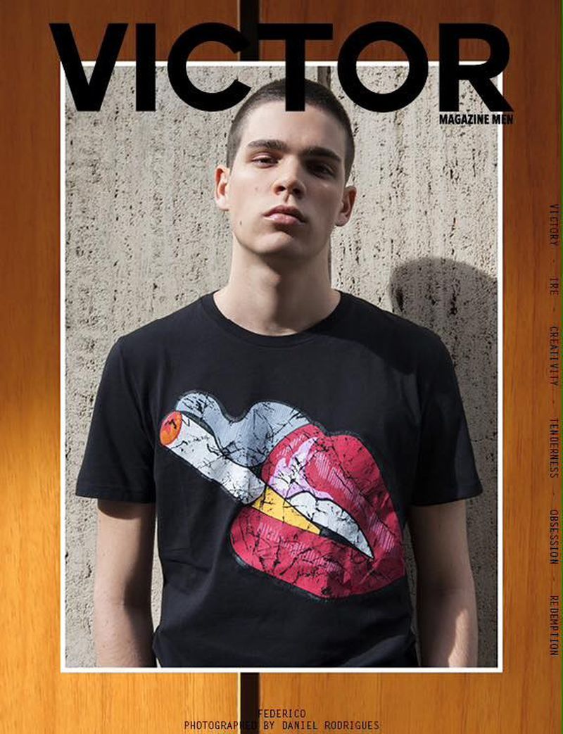 VICTOR Magazine Men Spring 2016 Cover (Victor Magazine Brasil)