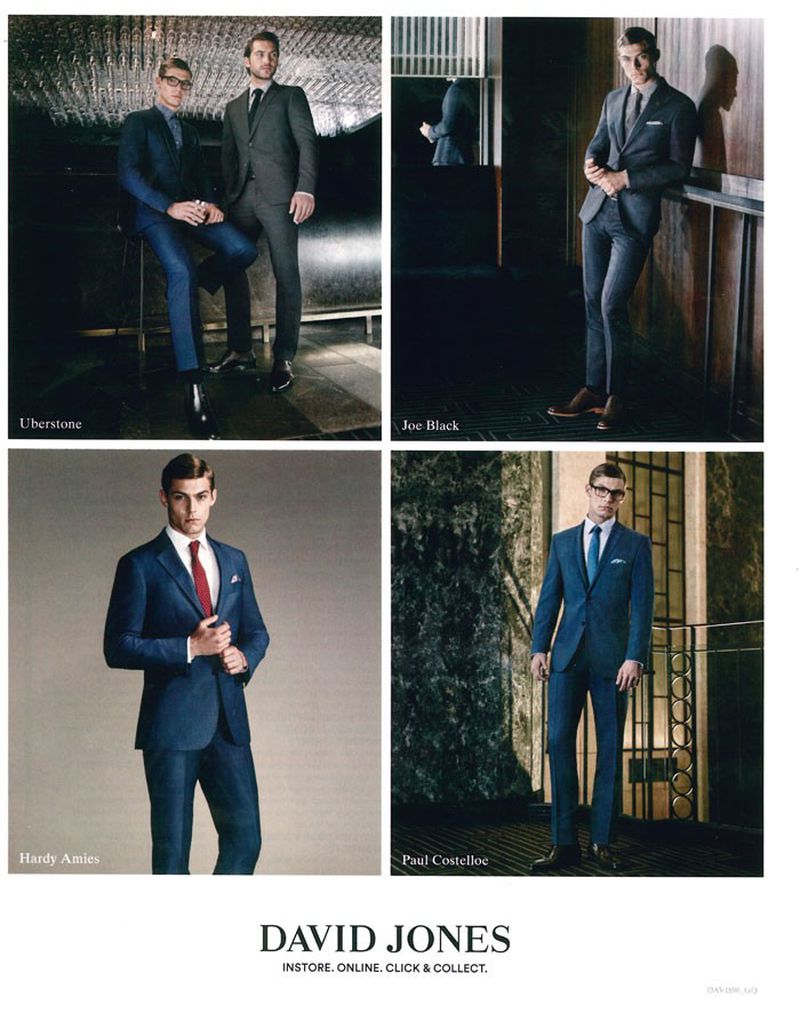 David Jones Campaign - How to Master the Suit (David Jones)