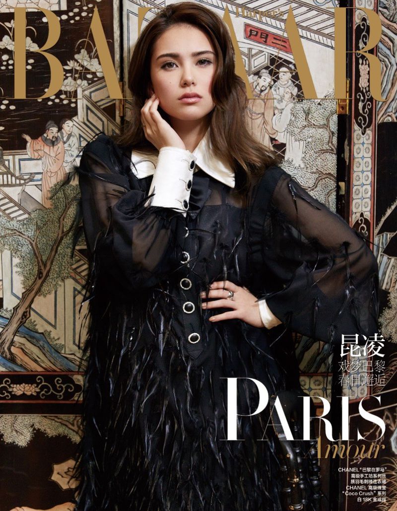 Paris by night (Harper's Bazaar China)