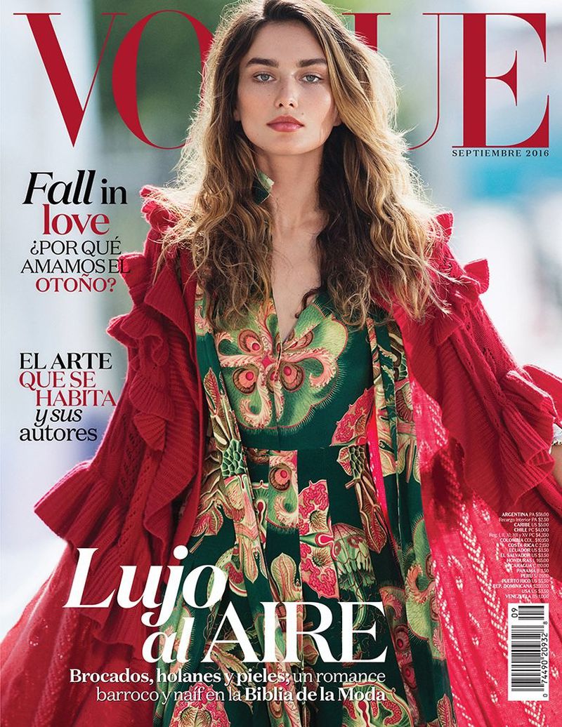 Vogue Mexico September 2016 Covers (Vogue Mexico)