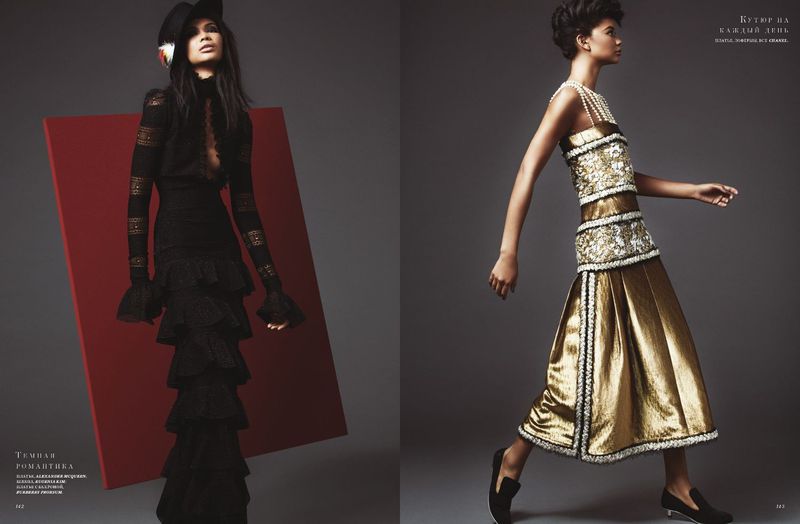 Chanel Number 1 (Fall 2016 trends special) (Harper's Bazaar Kazakhstan)