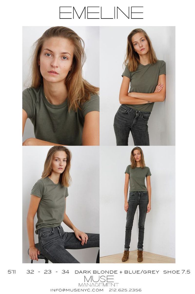 Muse Models F/W 16 Polaroids/Portraits (Polaroids-Digitals)