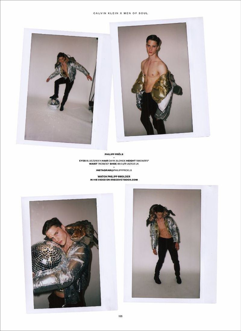 Calvin Klein X Men Of Soul (Iris Covet Book)