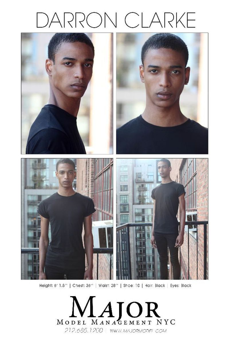 Major Model Management Men F/W 16 Polaroids/Portraits (Polaroids-Digitals)