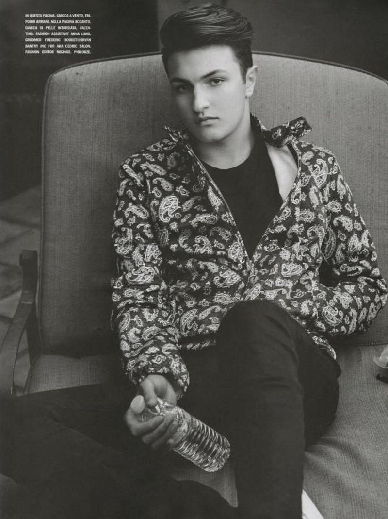 Anwar Hadid The Fresh Prince (L'Uomo Vogue)