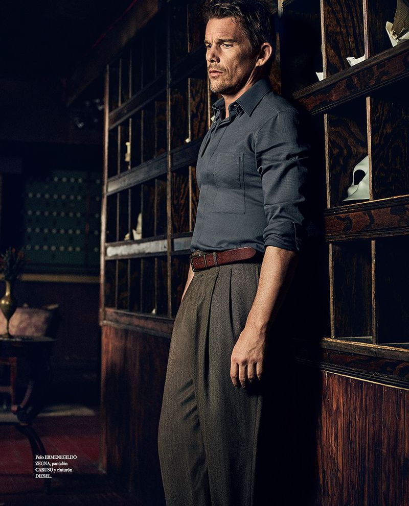 Ethan Hawke Portrait (El Pais Icon Magazine)