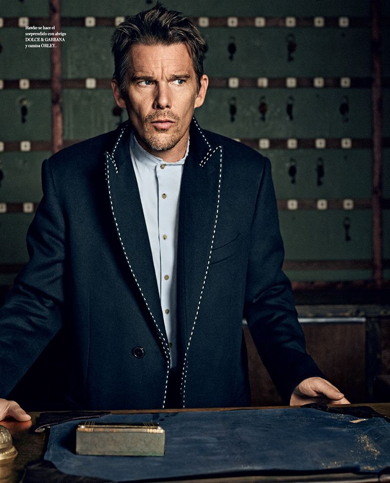 Ethan Hawke Portrait (El Pais Icon Magazine)