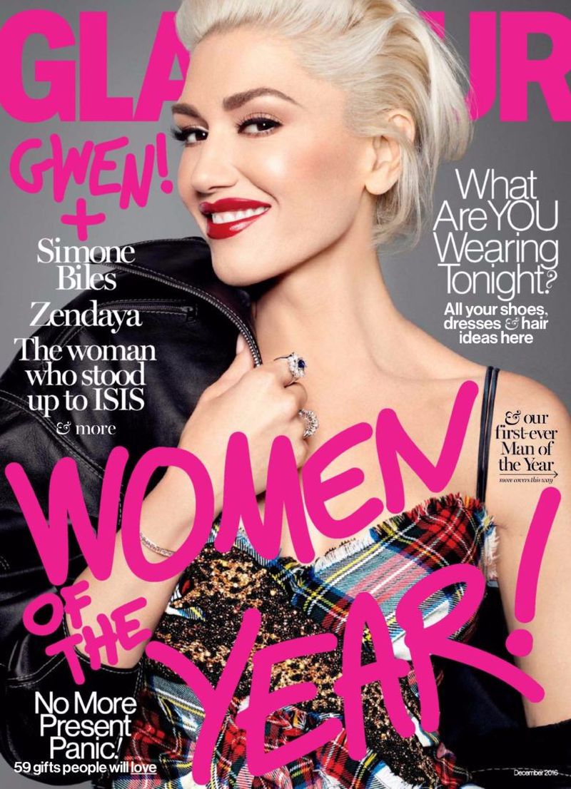 Glamour U.S. December 2016 Cover (Glamour Magazine U.S.)