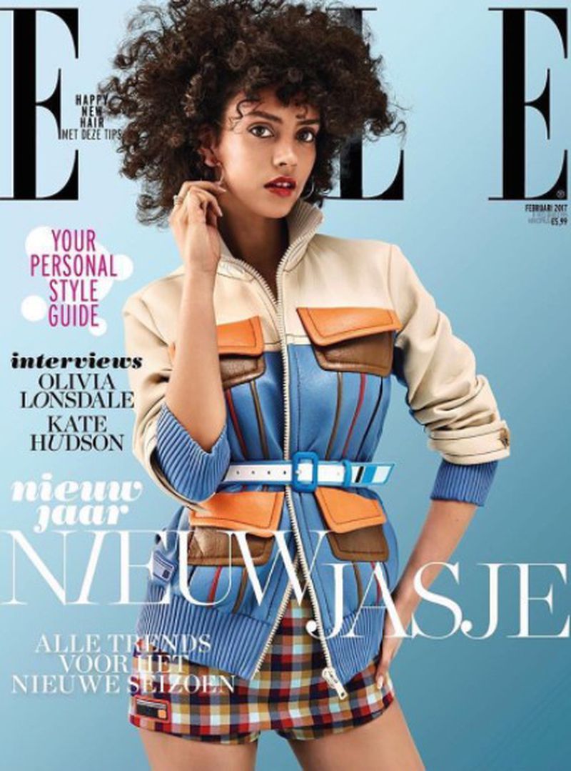 Elle Netherlands February 2017 Cover (Elle Netherlands)