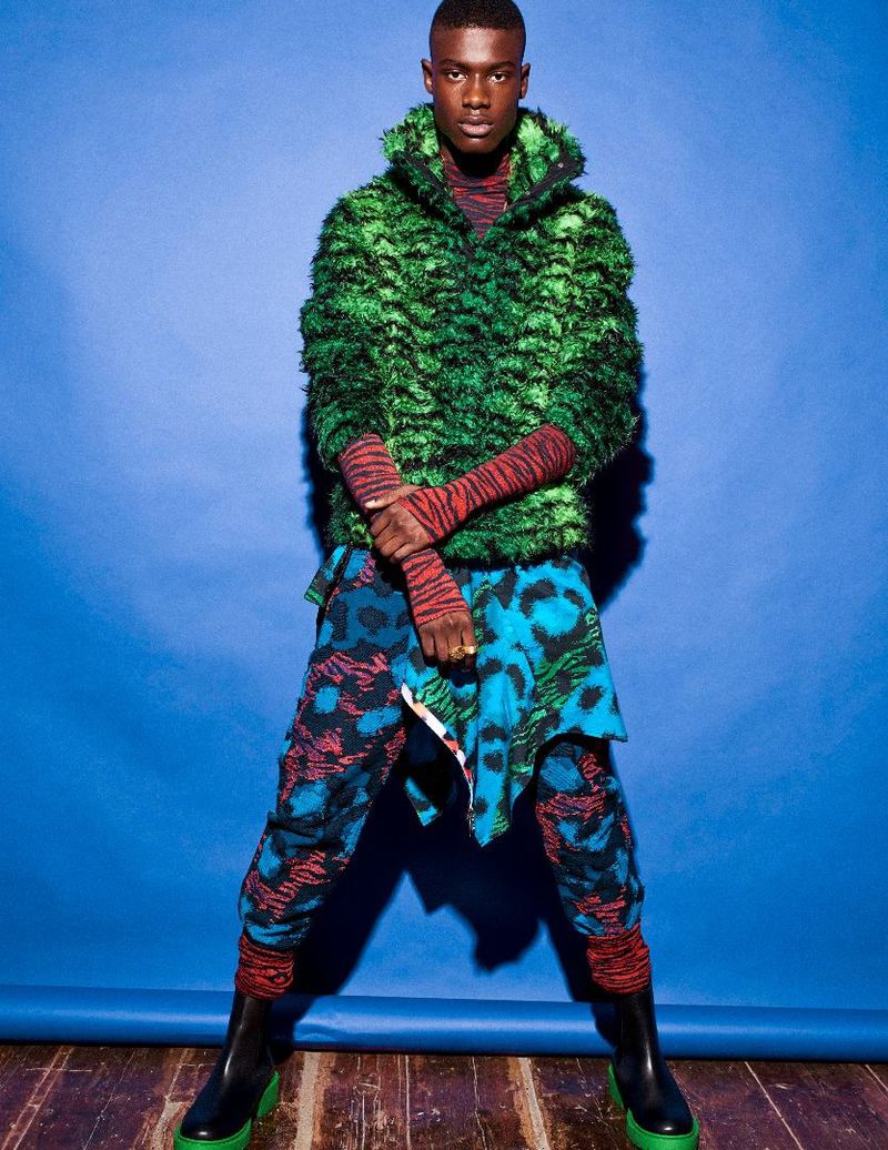 The Afro Boy (Portrait)