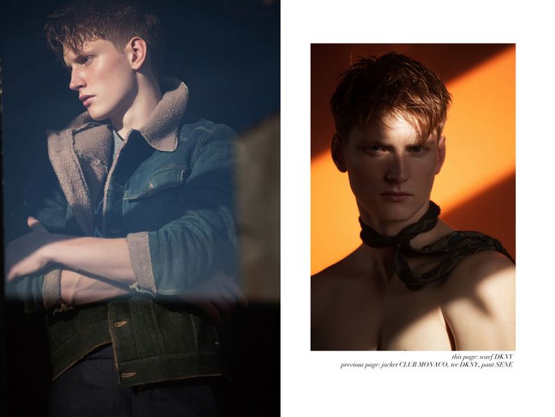 Adam Pine for the Fashionisto (Various Editorials)