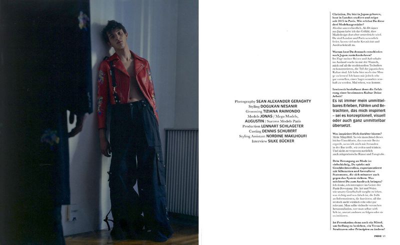 CHRISTIAN DADA (Indie Magazine)