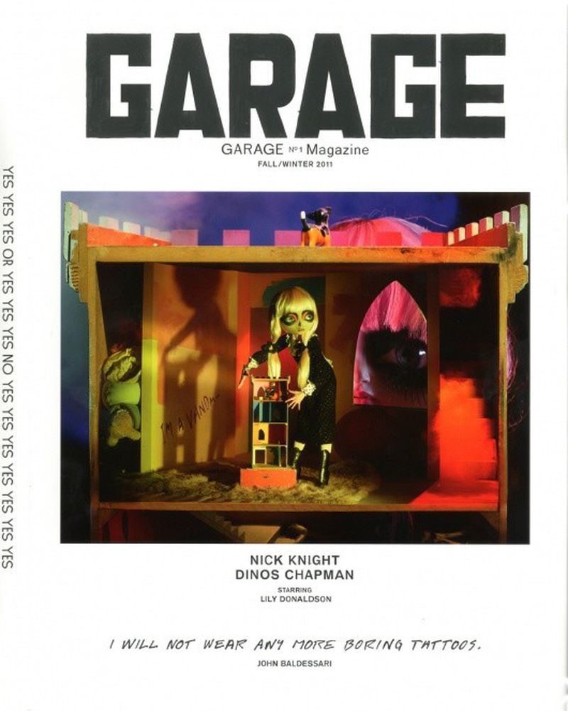 GARAGE Magazine Debut Issue F/W 11 Three Covers (with Lily Donaldson ...