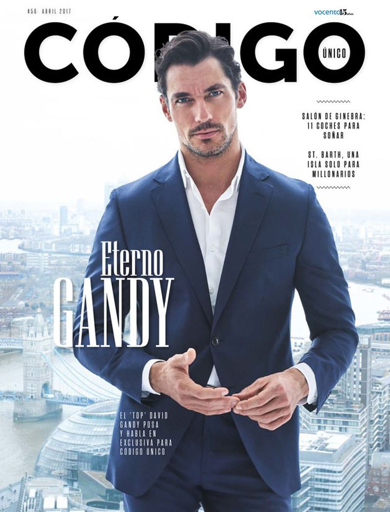 Codigo Unico April 2017 with David Gandy (Various Covers)
