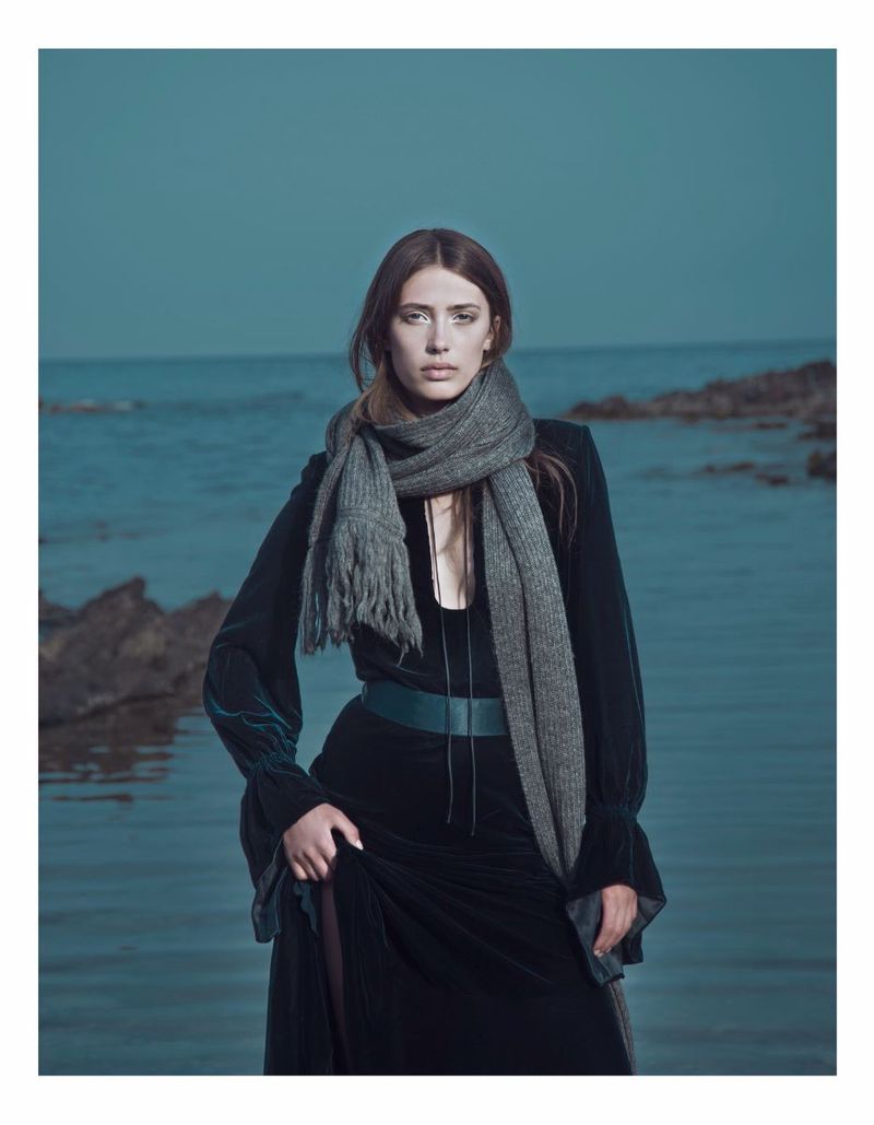 Where the Echoes Gets Lost - fashion story (Elle Kazakhstan)