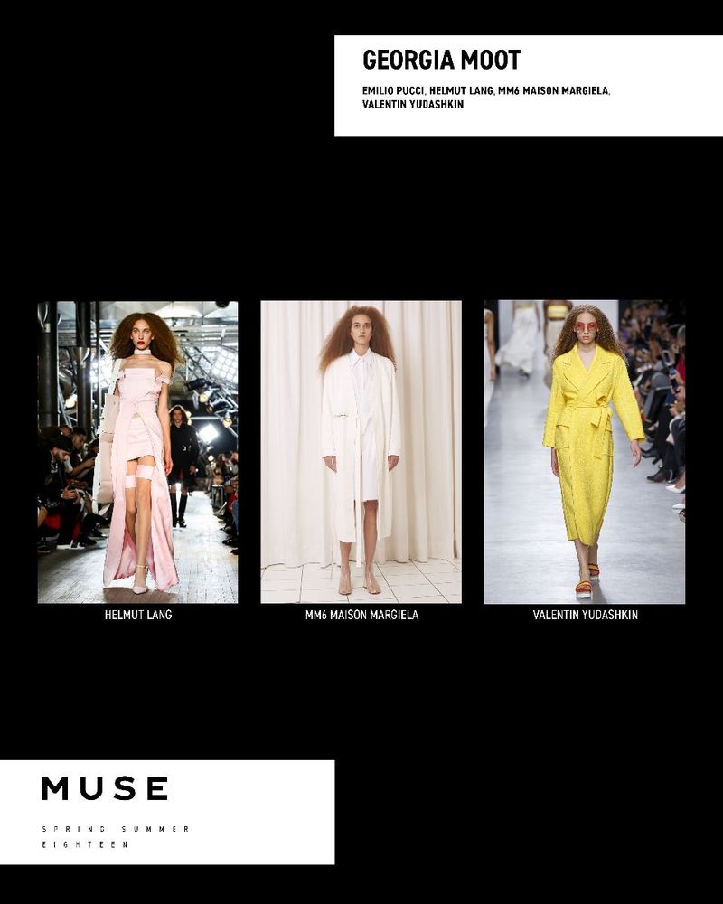 Muse Management S/S 2018 Fashion Week (Various Shows)