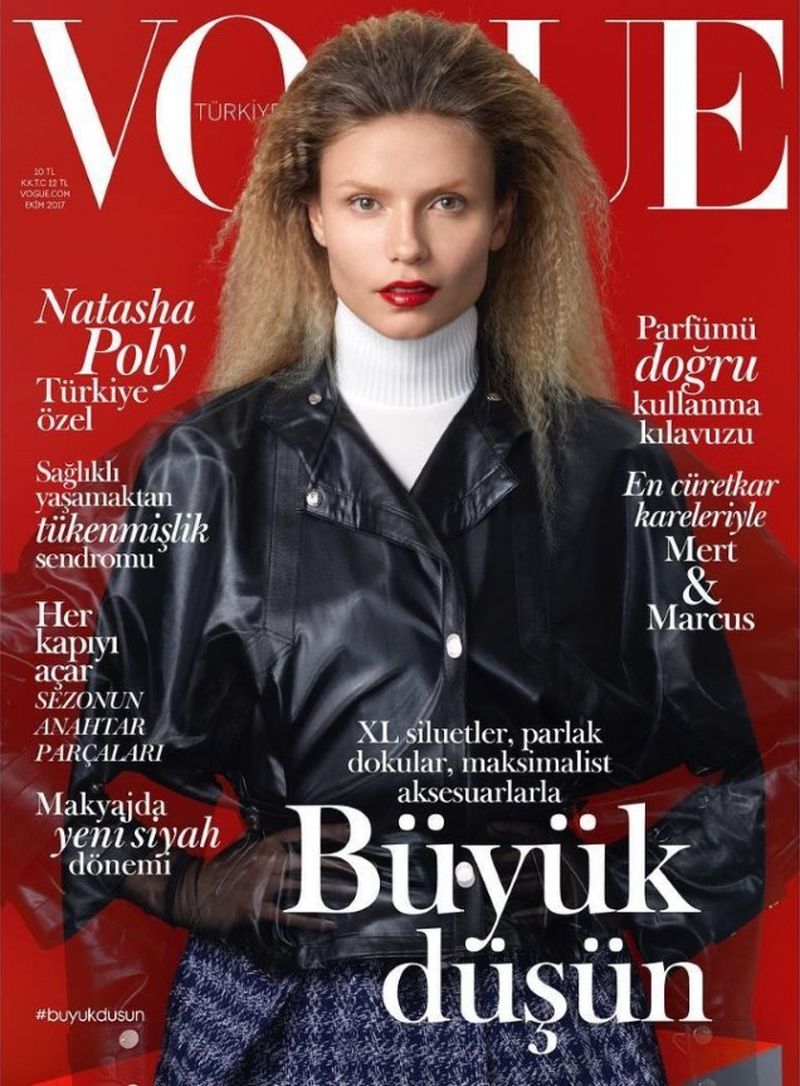 Vogue Turkey October 2017 Cover (Vogue Turkey)