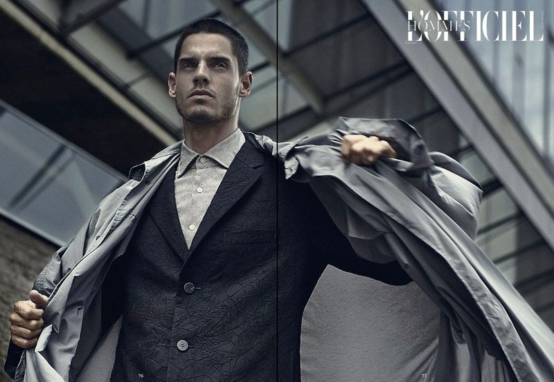 In Concrete Structure (L'Officiel Hommes Kazakhstan)