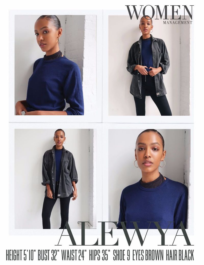 Women Management NY F/W 2017 Polaroids/Portraits (Polaroids-Digitals)