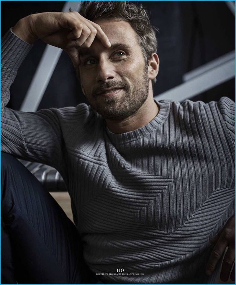 Matthias Schoenaerts: A New kind of Casual (Esquire The Big Black Book)