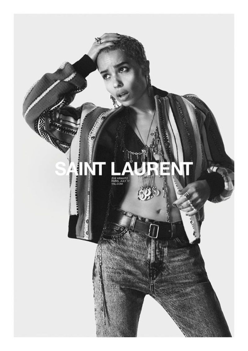 #YSL12 by Anthony Vaccarello Spring 2018 Campaign (Saint Laurent)