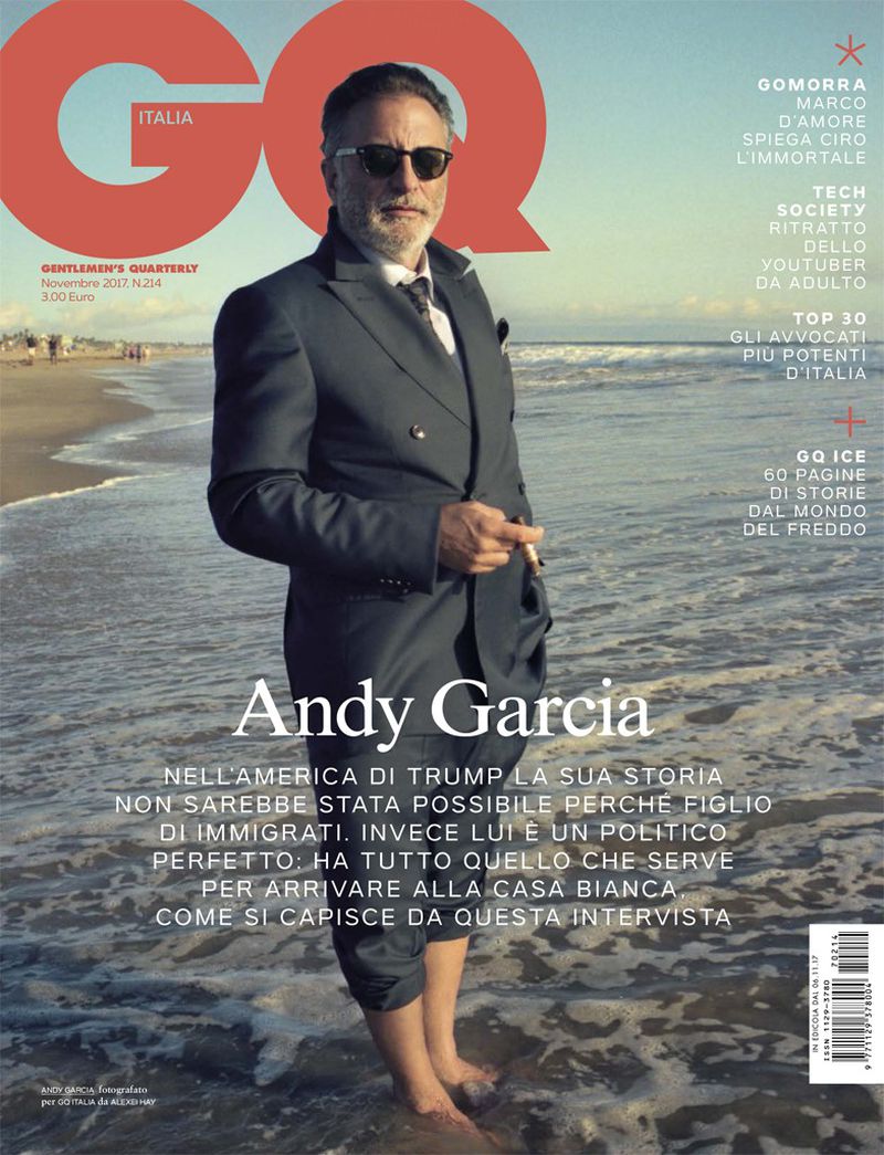 GQ Italia November 2017 Cover (GQ Italia)