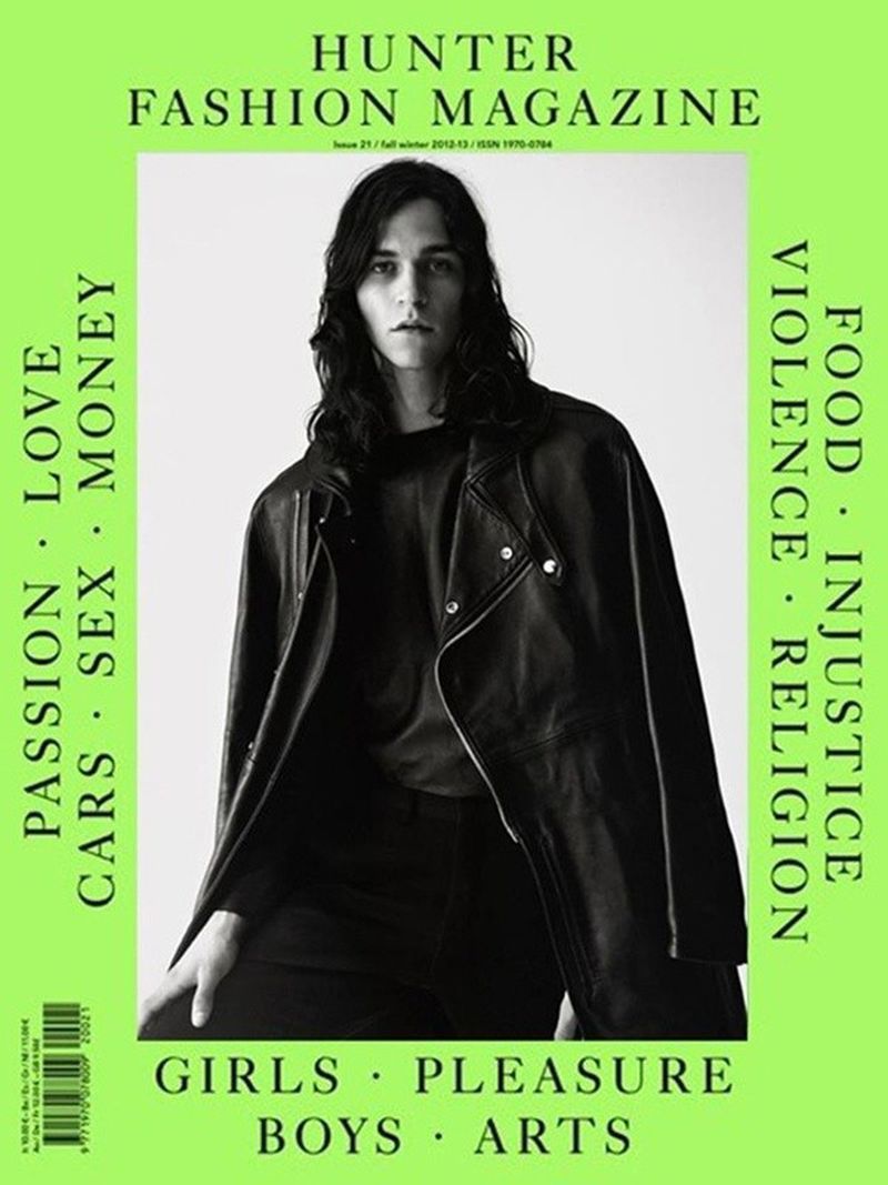 Hunter Magazine F/W 12 Cover (Hunter Fashion Magazine)