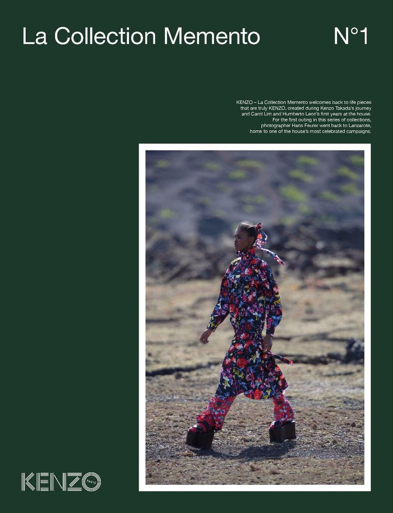 Kenzo La collection Memento No. 1 2018 by Hans Feurer (Kenzo)