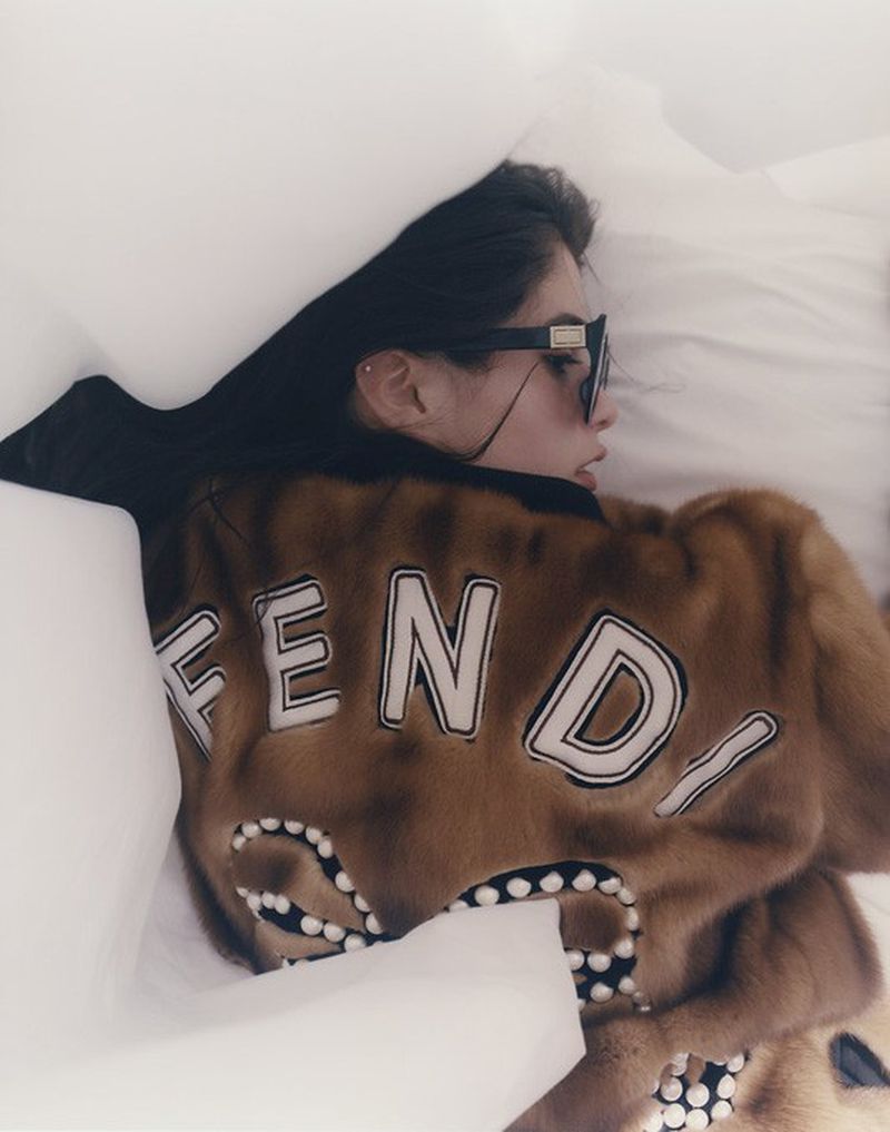 11AM In Bed With Fendi (Love Magazine)