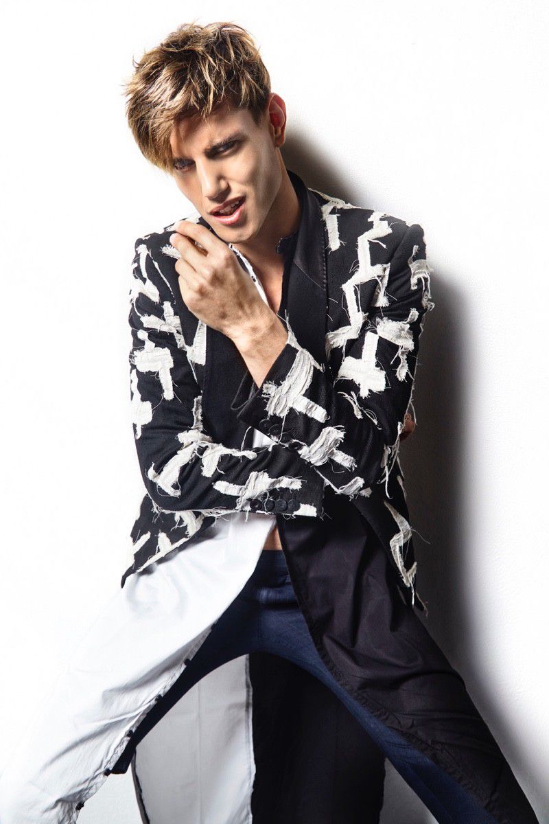 Marco castelli in "everyday flex" (Various Editorials)