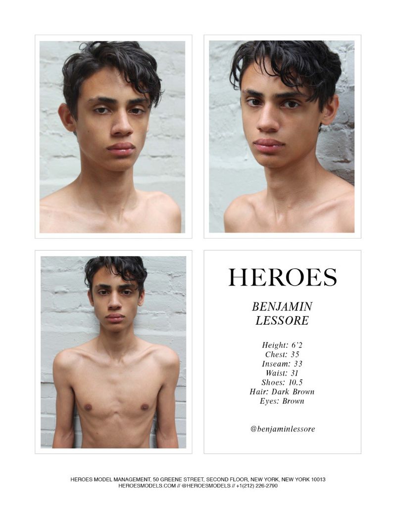 HEROES NEW YORK MEN 2017 Polaroids/Portraits (Polaroids-Digitals)