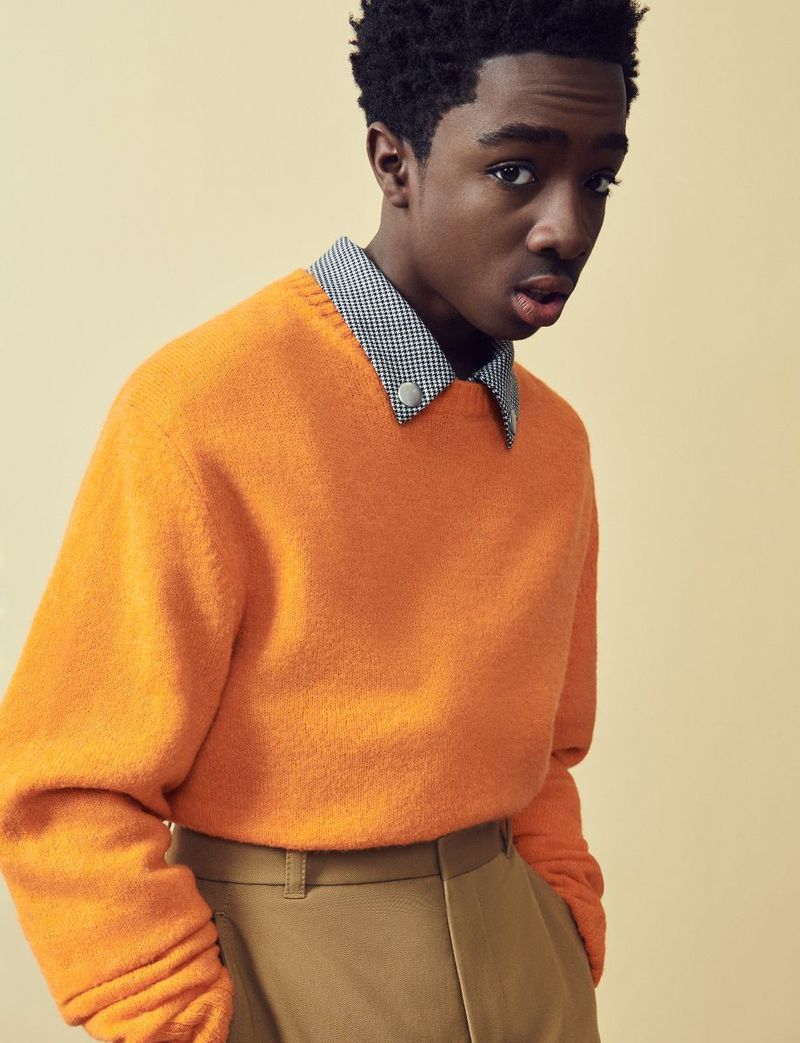 Rising Star Caleb McLaughlin for House of Solo (Various Editorials)