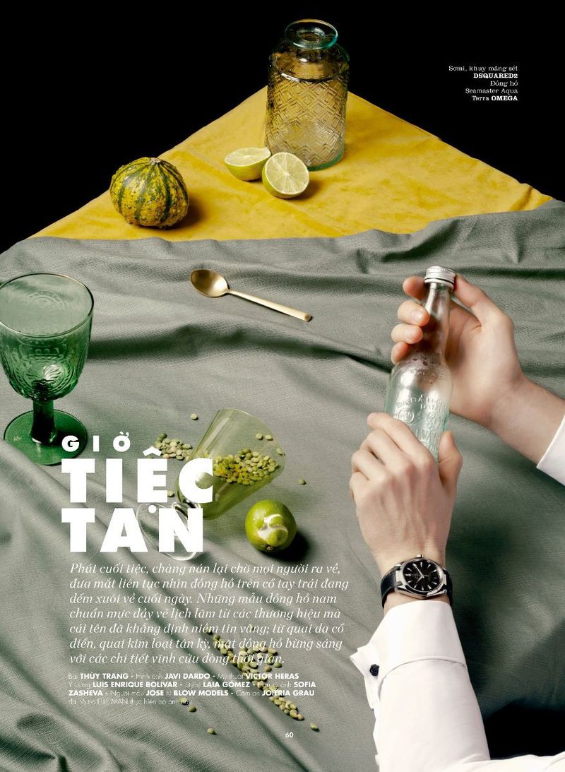 GIờ TIỆC TAN by Javi Dardo (Elle Man Vietnam)