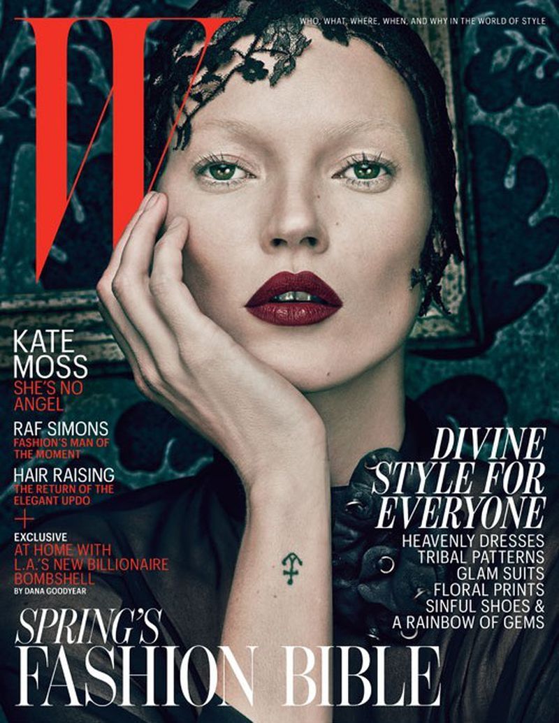 W Magazine March 2012 Cover (W Magazine)