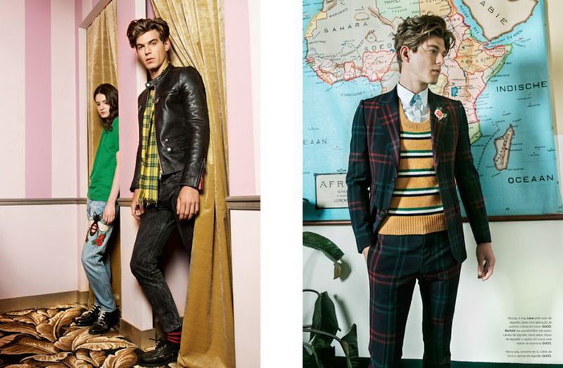 Anglo Mania - By Louise Victoria Reinke (L'Officiel Brasil)