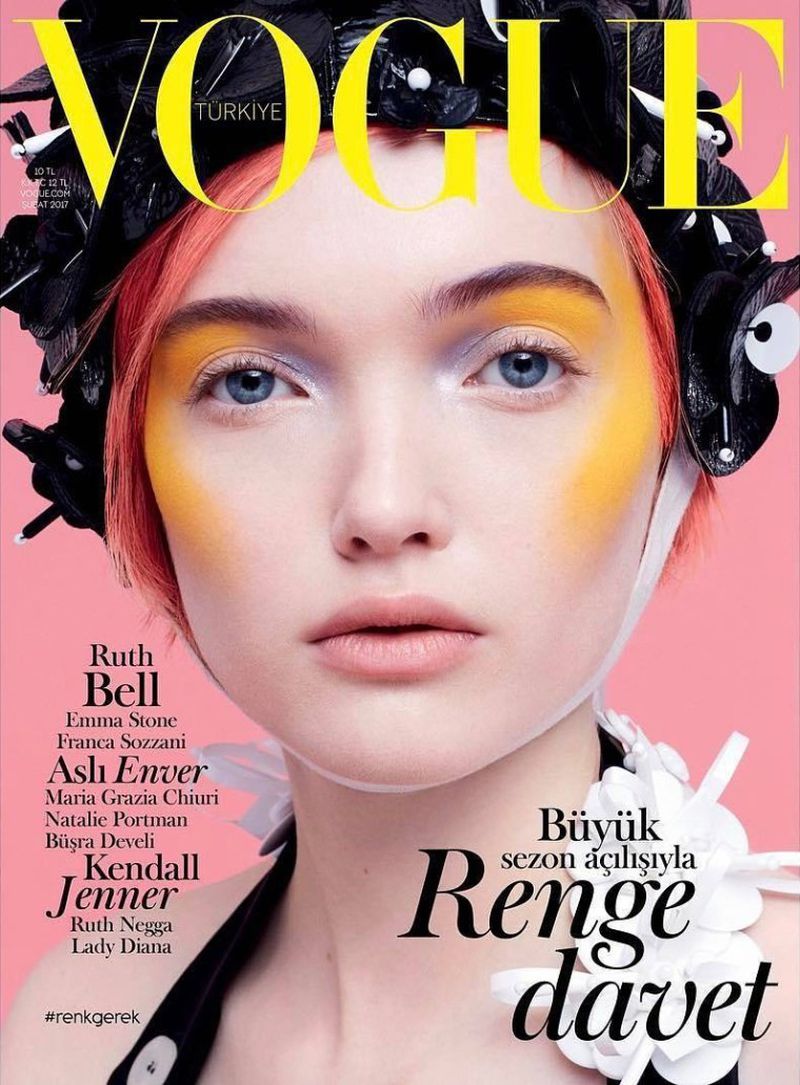Vogue Turkey February 2017 Cover (Vogue Turkey)