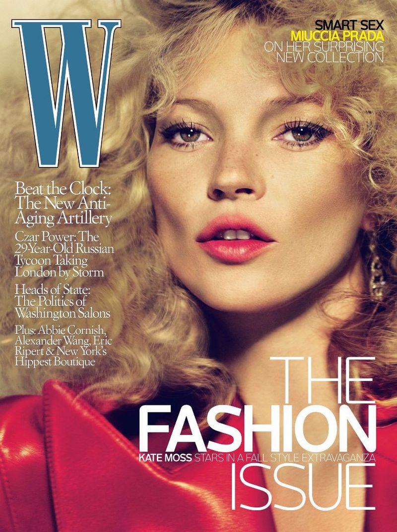 W Magazine September 2009 Cover (W Magazine)