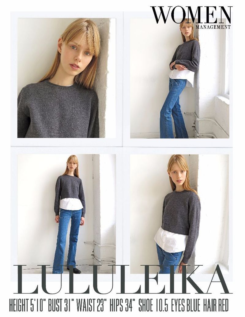 Women Models NY S/S 2017 Polaroids/Portraits (Polaroids/Digitals)