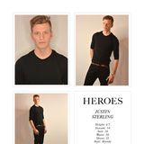 Justin Sterling - Model Profile - Photos & latest news