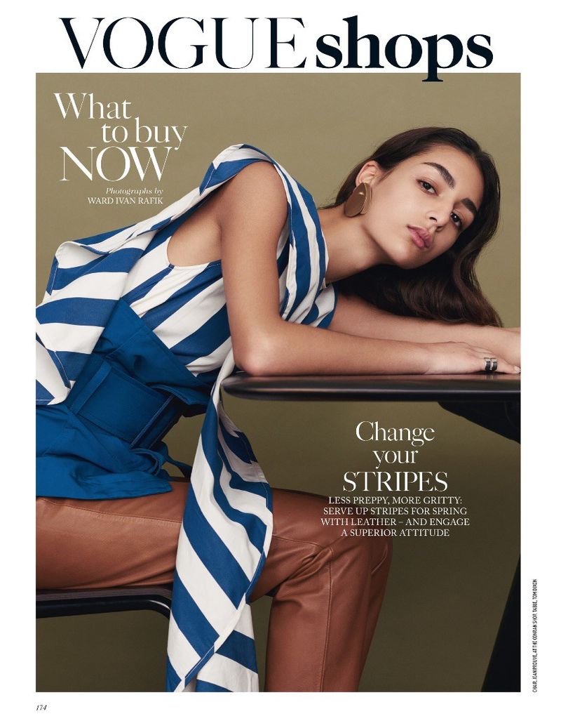 Change Your Stripes (British Vogue)
