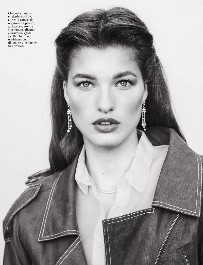 Young Princess Caroline of Monaco (Vogue España)