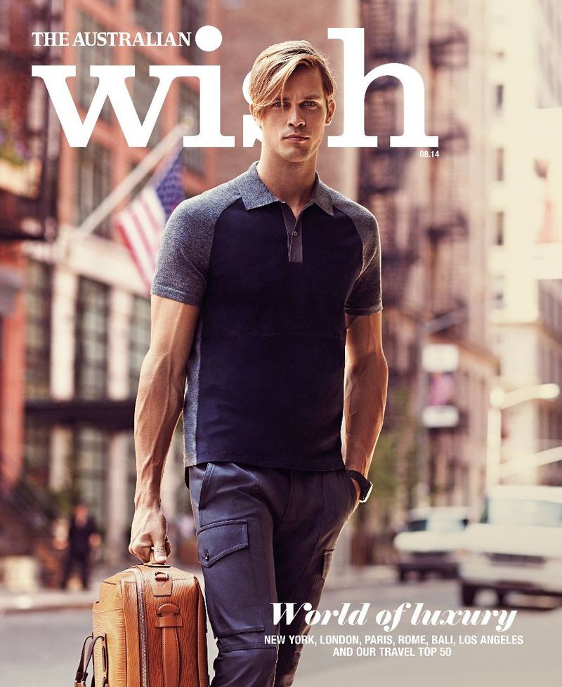 Wish Magazine Cover August 2014 (Wish Magazine Australia)