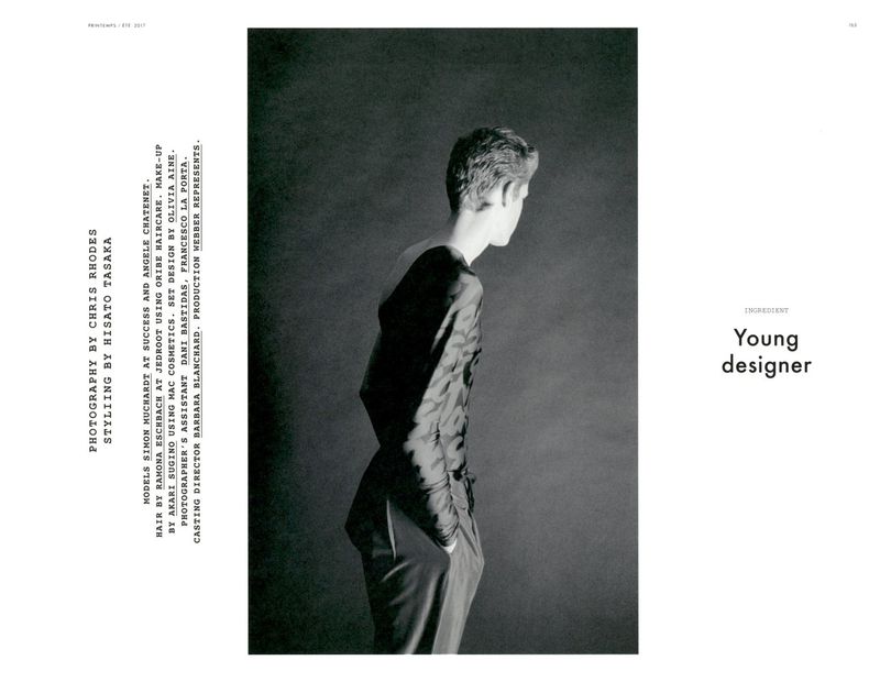 Young designer (Double Magazine)