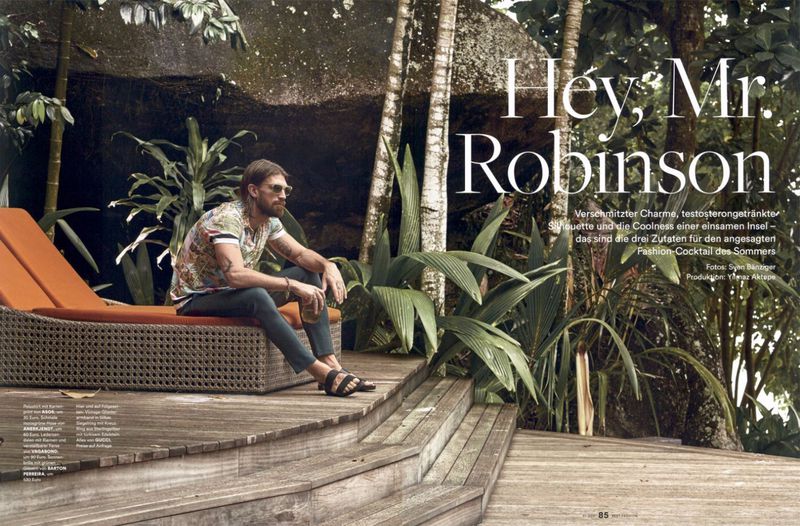 HEY, MR. ROBINSON (Men's Health UK)