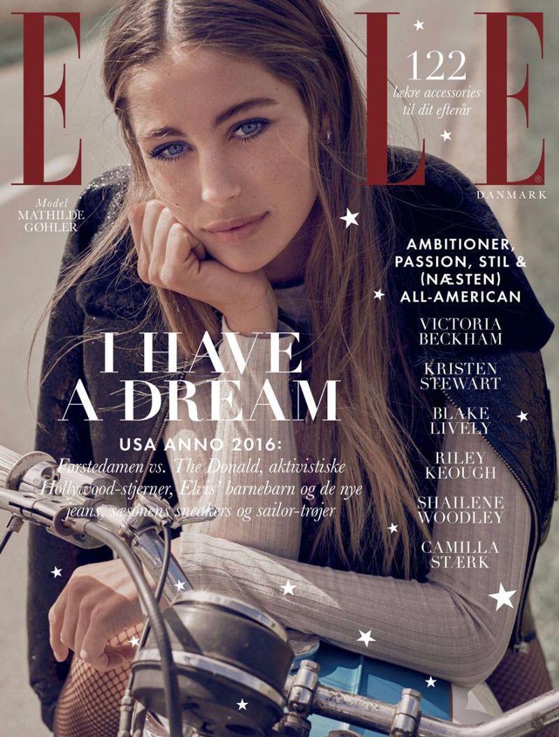 Elle Denmark November 2016 Cover (Elle Denmark)