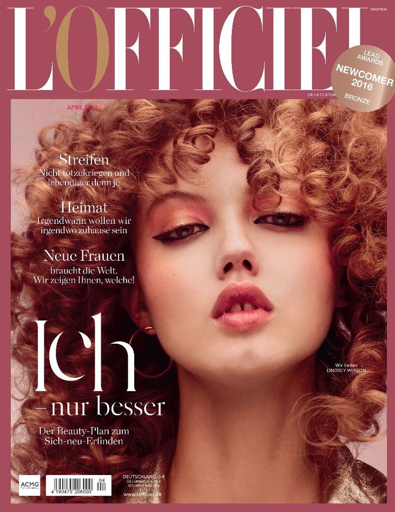 L'Officiel Germany April 2017 Cover (L'Officiel Germany)