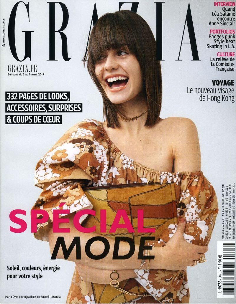 Grazia France March 2017 Covers (Grazia France)