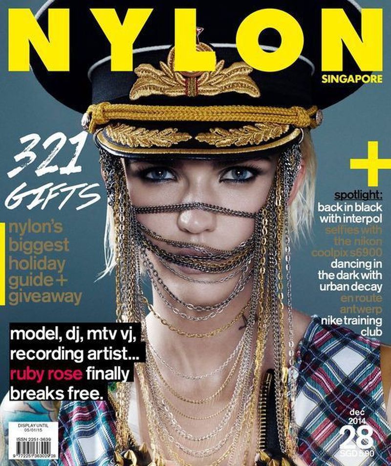 Nylon Singapore December 2014 Cover (Nylon Singapore)