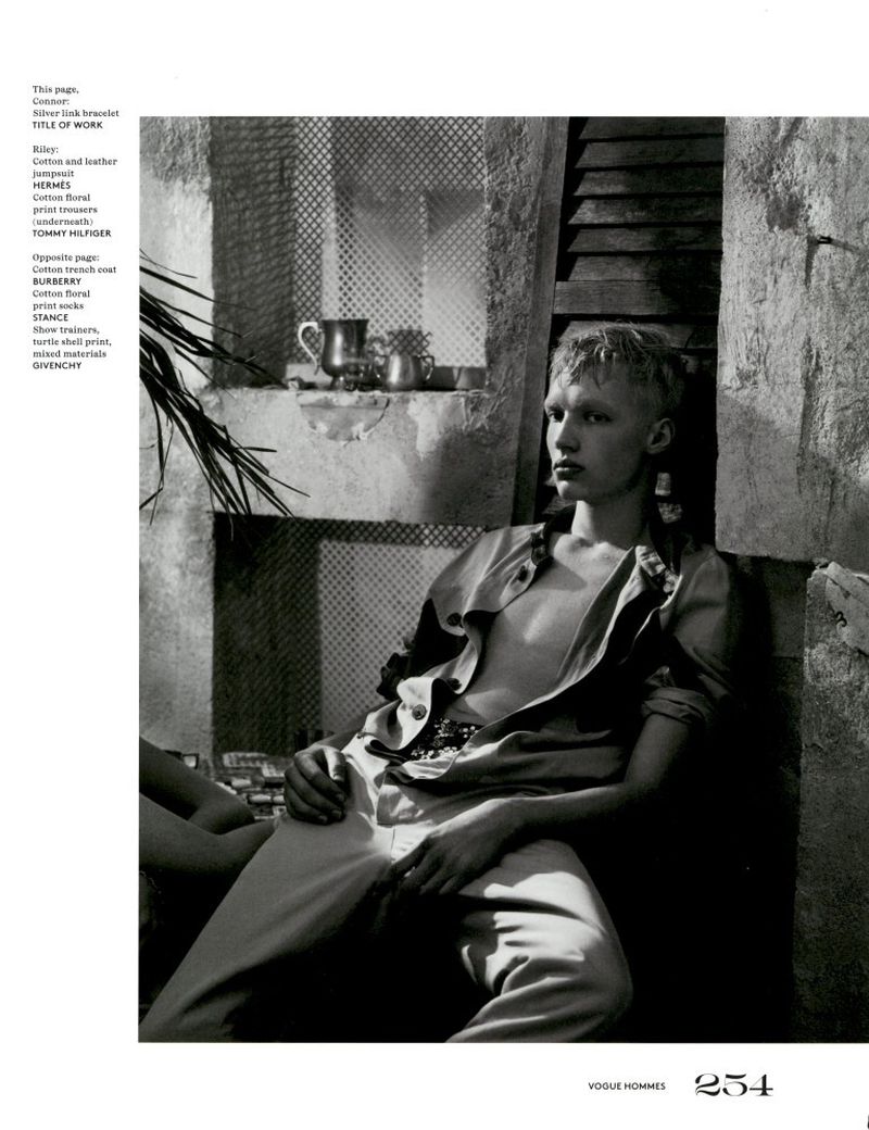 SHADES OF THE SUN (Vogue Hommes)