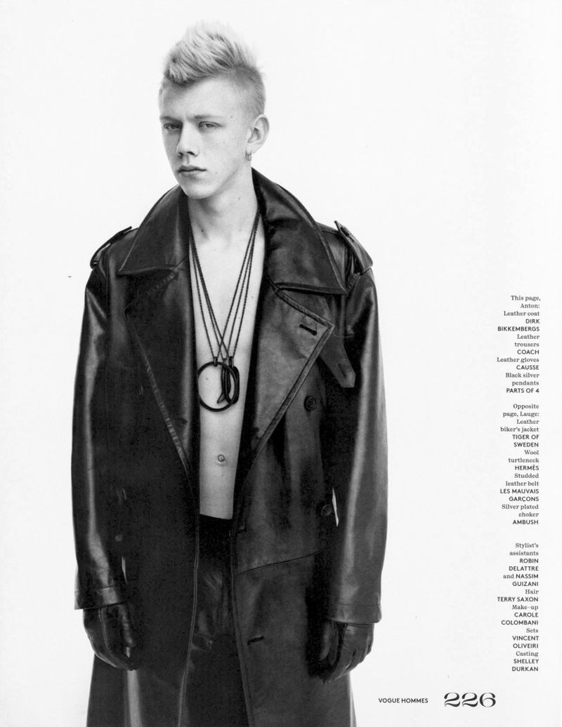 VOGUE HOMMES - THIS SEASON'S GENTLE MEN (Vogue Hommes)